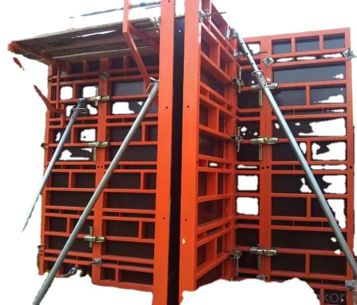 Zeemo Steel Frame Formwork Concrete Formwork System for Concrete Wall ...