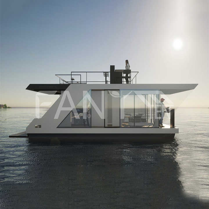 Fanye Mini Floating Solar Powered Catamaran Luxury Yacht Kit