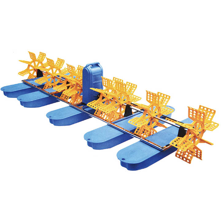 China 3kw 4hp Fish Shrimp Pond Farming Paddle Water Wheel Aquaculture ...
