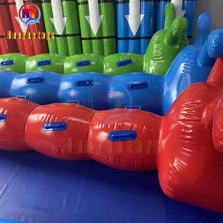 Outdoor Inflatable Caterpillar Race Games,Adults Inflatable Sports ...