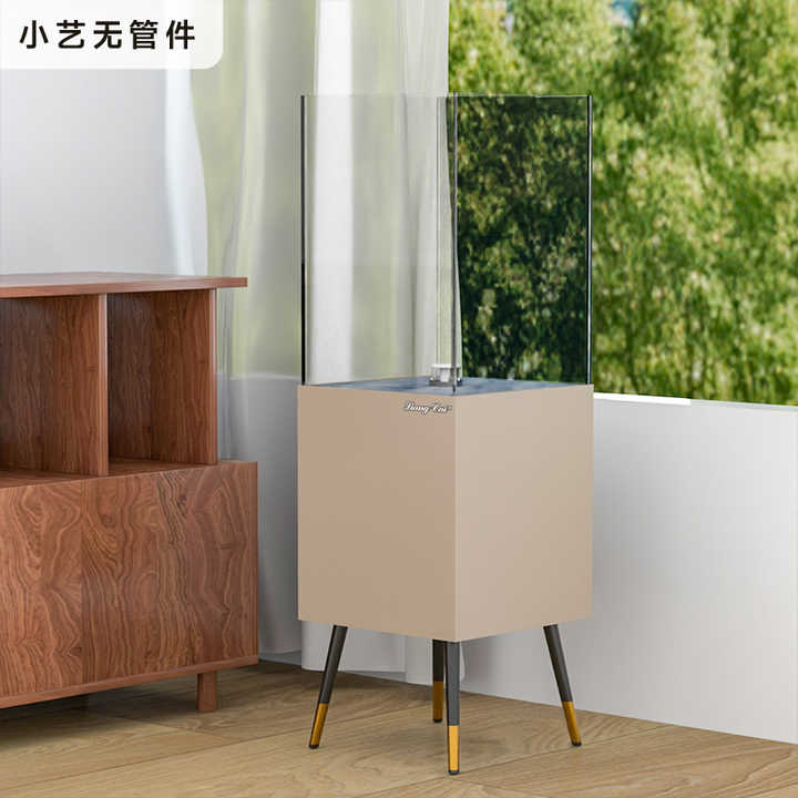 Small Square Fish Aquarium for Home Large Standing Fish Tank Ultra ...