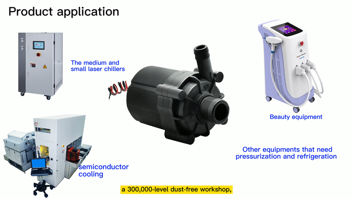Chiller Water Pump - 6m Head 10L/min CE RoHS Shenpeng P4504 Industrial ...