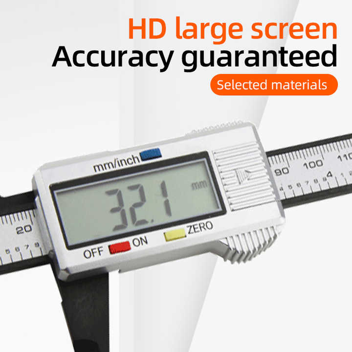 Digital Vernier Caliper - Precise 0-150 Mm Measurement