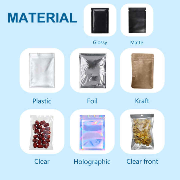 Digital Print Mylar Custom Bags Wholesale Ziplock Nuts Stand up Pouch ...