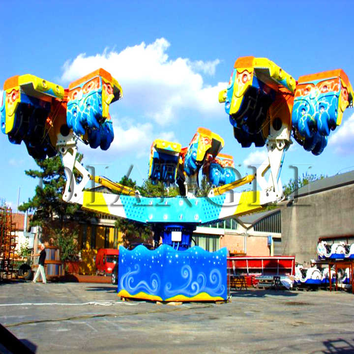 Outdoor Park Equipment Extreme Amusement Park Attraction 360 Degree ...