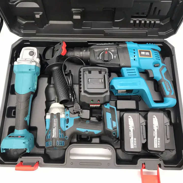 21v Multiple Power Tools Kits - Rechargeable & Versatile