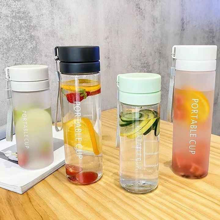 Food-Grade Portable Clear Plastic Water Bottle High Temperature ...