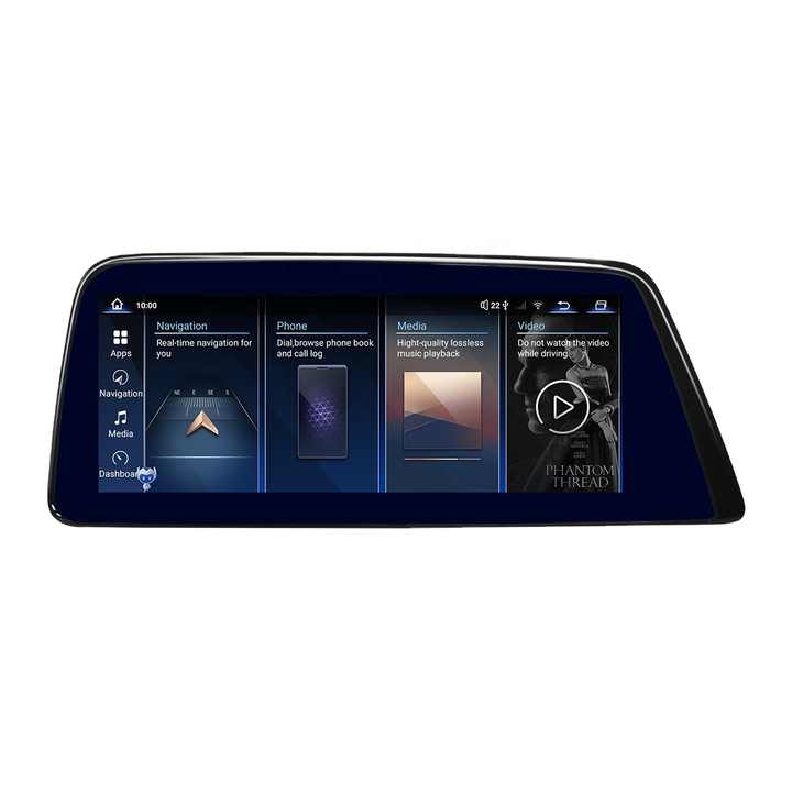 Android 12.3Inch Car Blade Screen for Bmw 5 Series E60 E61 E63 E64 2007 ...