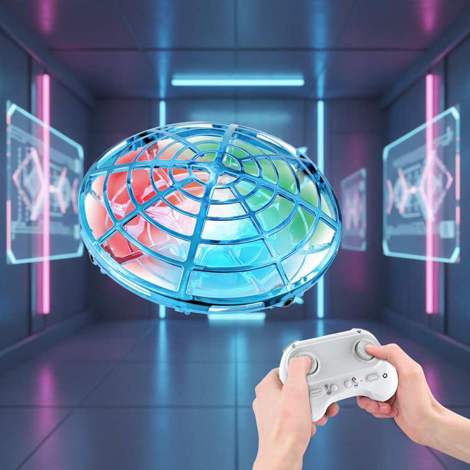 Gesture-Controlled UFO Flying Toy with 5 Infrared Sensors - Remote ...