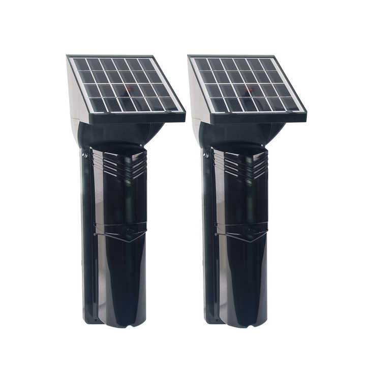 Solar-powered Photoelectric Beam Perimeter Security Fence