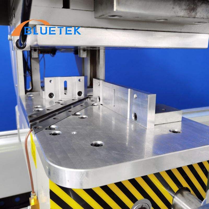 BLUETEK Double Head PLC UPVC/PVC Seamless Welding Window Frame Weld ...