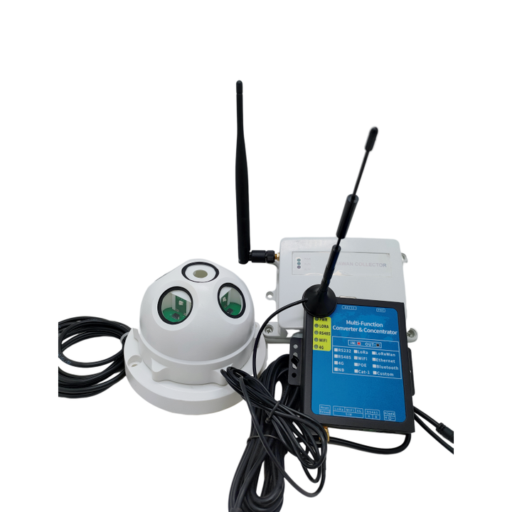 Lora Lorawan Wifi 4g Gprs Ultra High Precision 4 Probe Optical Ir Rainfall Measurement Sensor