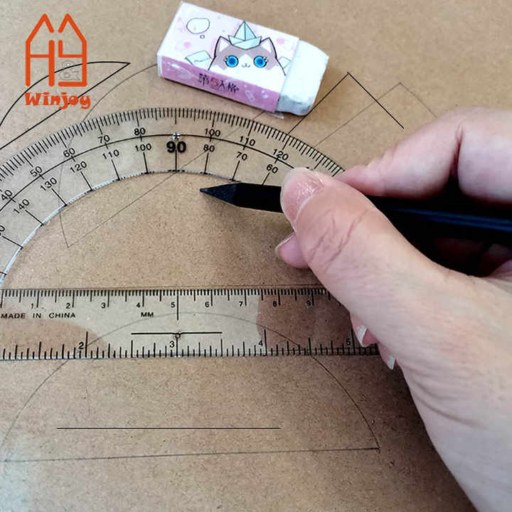 Angle Protractor Universal 180 Degree - WINJOY Quality