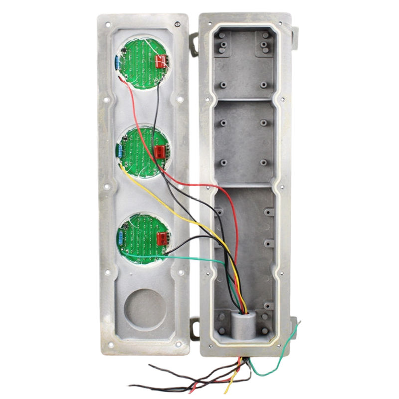 Flameproof Sliding Contact Line Indicator IP66 WF1 AC220/380V Red ...