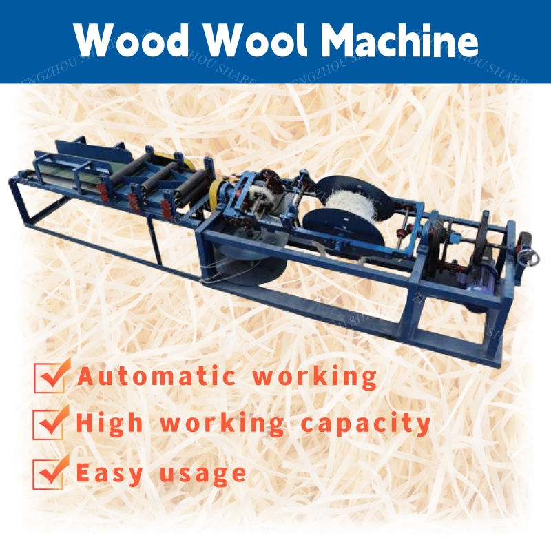 Wood Wool Rope Firelighter Machine for the Production of Rope Wood Wool ...