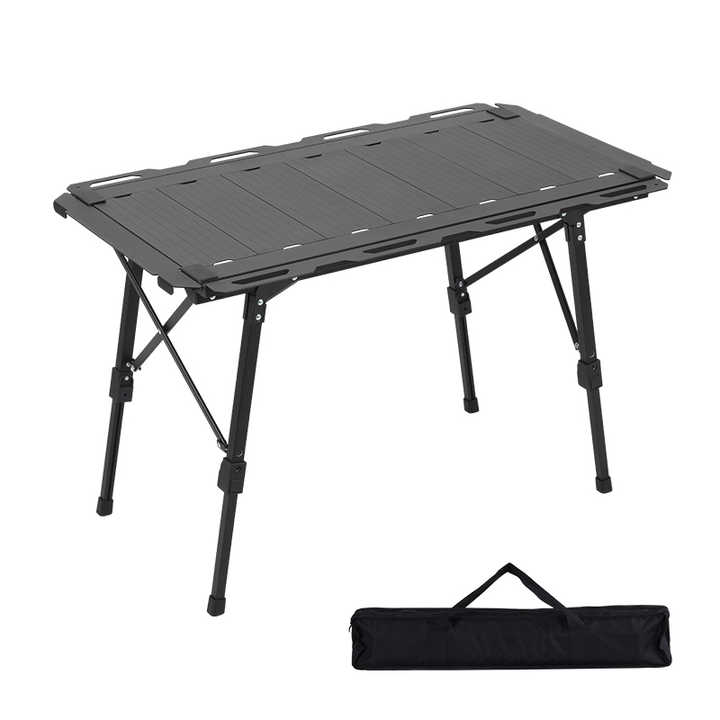 Outdoor Height Adjustable Portable Tactical Table for Camping