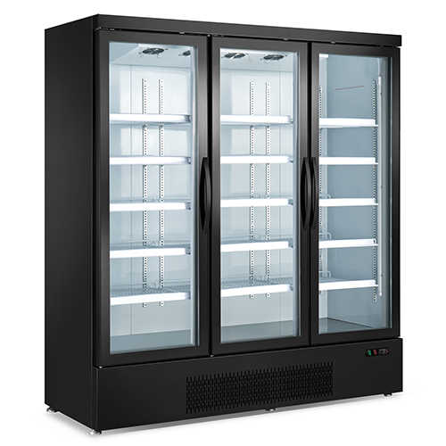 3 Door Upright Display Freezer - Efficient Storage Solution
