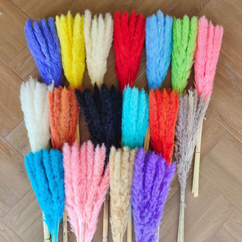 Natural Dried Pampas Grass Decor for Boho Style Wedding Decoration ...