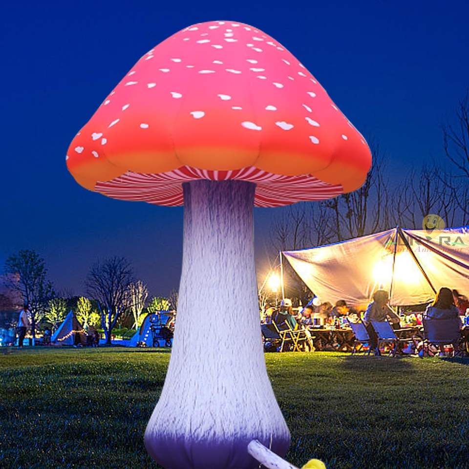 Inflatable Mushroom Balloon LED Lighting for Outdoor Events Party ...