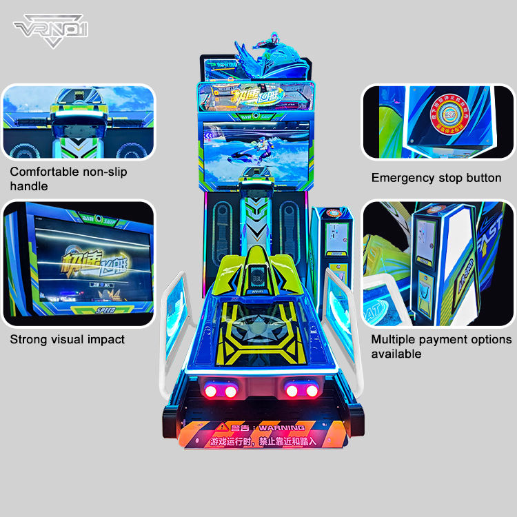 High-speed Airship Indoor Recreational Sports Arcade Simulator Coin ...