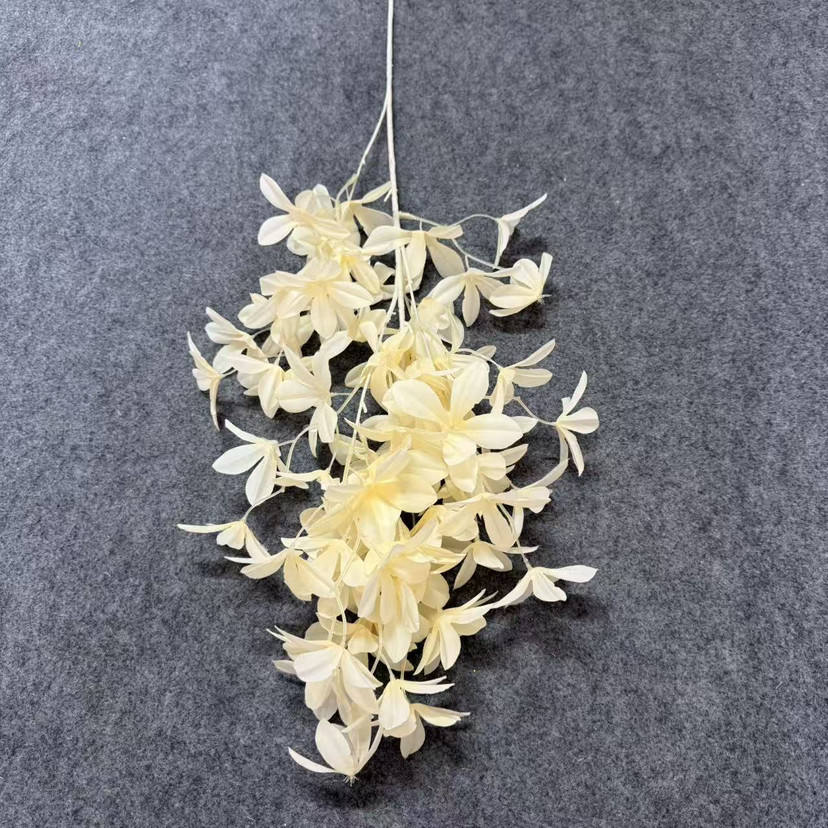 Multi Color Artificial Clematis Silk Flower Stem for Wedding Backdrop ...
