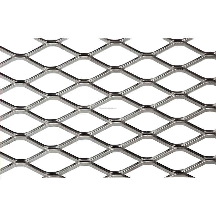 Heavy Duty Expanded Metal Mesh Fence Panel with Perforated Technique ...