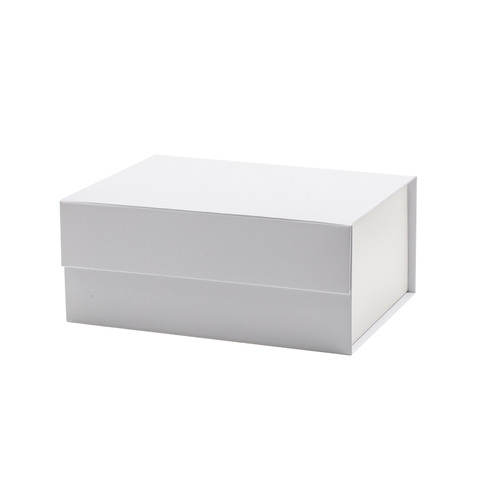 Wholesale Plain Square Collapsible White Magnetic Gift Box