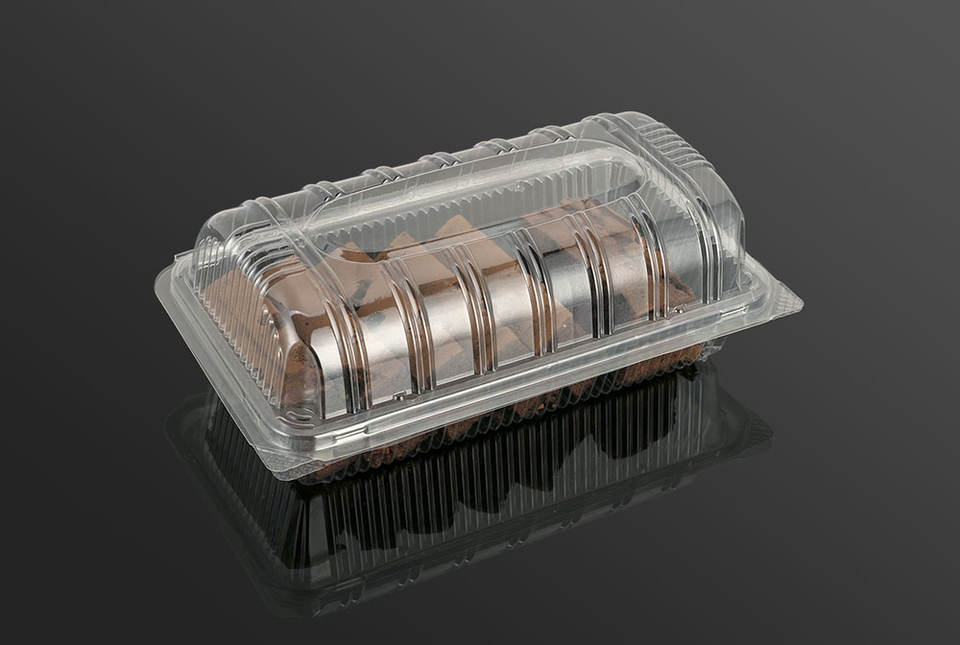 Disposable Plastic Food Packaging Boxes, Cake Container clear Plastic ...