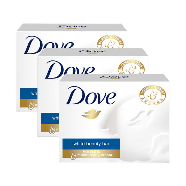 Dove Men's Soap Bar - Classic White 100g for All Skin Types - ODM