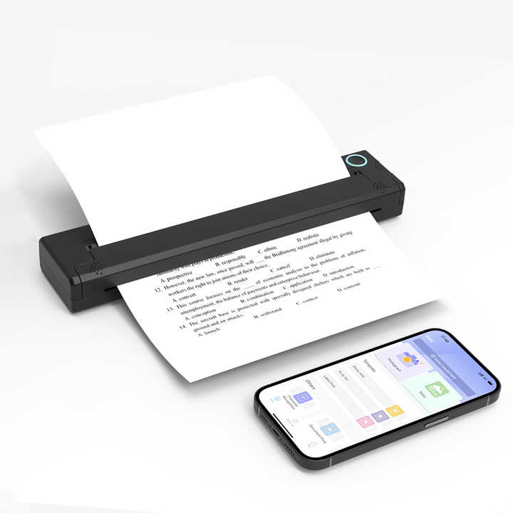 NEWYES Portable A4 Wireless Thermal Printer - Mini & Versatile