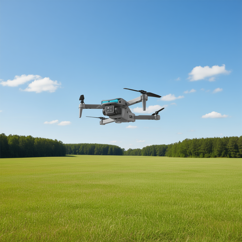 Beginner Remote Control Drone Dual Camera GPS 3 Axis Gyro For Outdoor ...