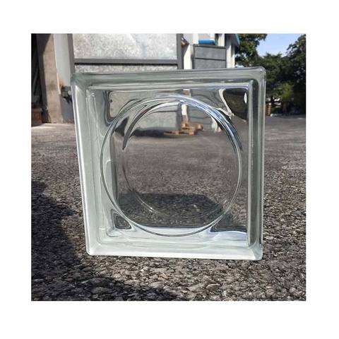 Gradient Crystal Glass Brick Ice Crystal Textured Building Glass Bricks ...