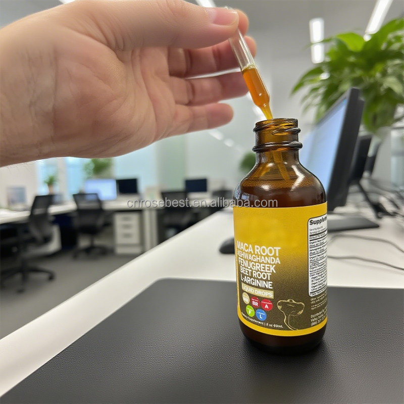 High-Potency Maca Root Extract Liquid Drops Natural Health Supplement ...