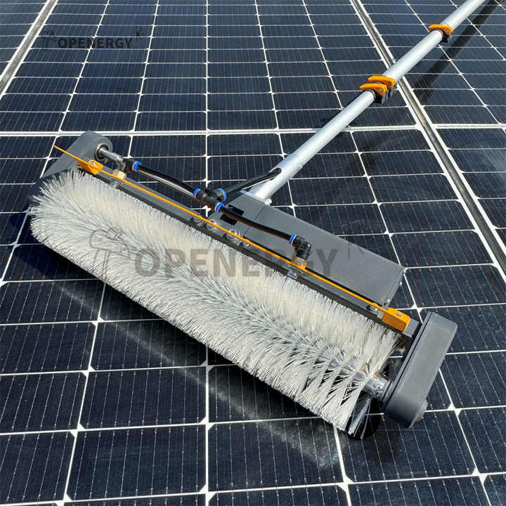 High-efficiency Telescopic Roller Solar Panel Cleaning Brush Used for ...