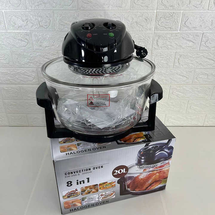 Multifunction Cooker Desktop 1300W Glass air Fryer Electric Convection ...