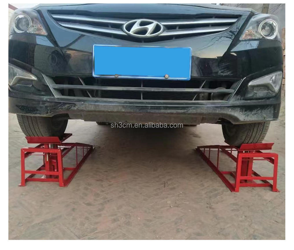 5T car ramp hydraulic steel car ramp jack Products from Shanghai 3CM ...