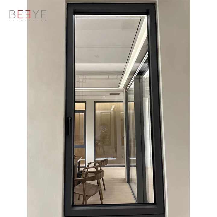 Extreme Narrow Side Flat Opening Inside Reverse Window Aluminum Tilt ...