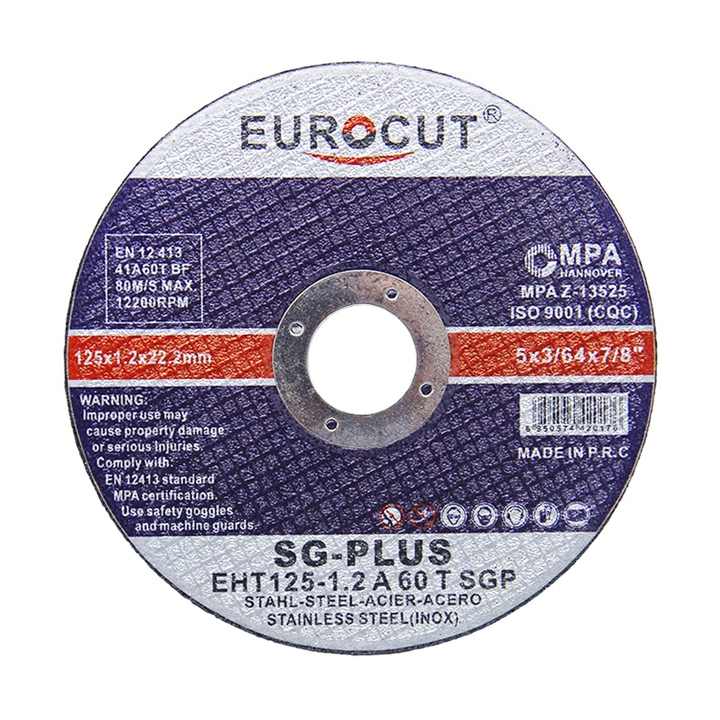 EUROCUT 5 Inch Double Net Cut off Wheel for Metal Cutting