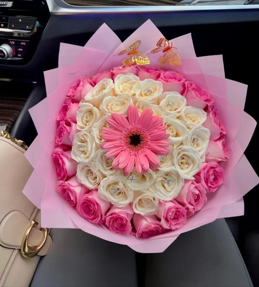 Korean Paper Translucent Wrapping Flower Wrap Paper Floral Gift ...