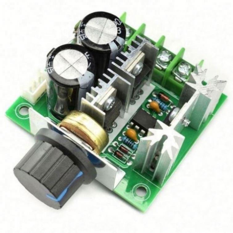 12V-40V 10A DC Motor Speed Controller 12V 24V PWM Variable Speed ...