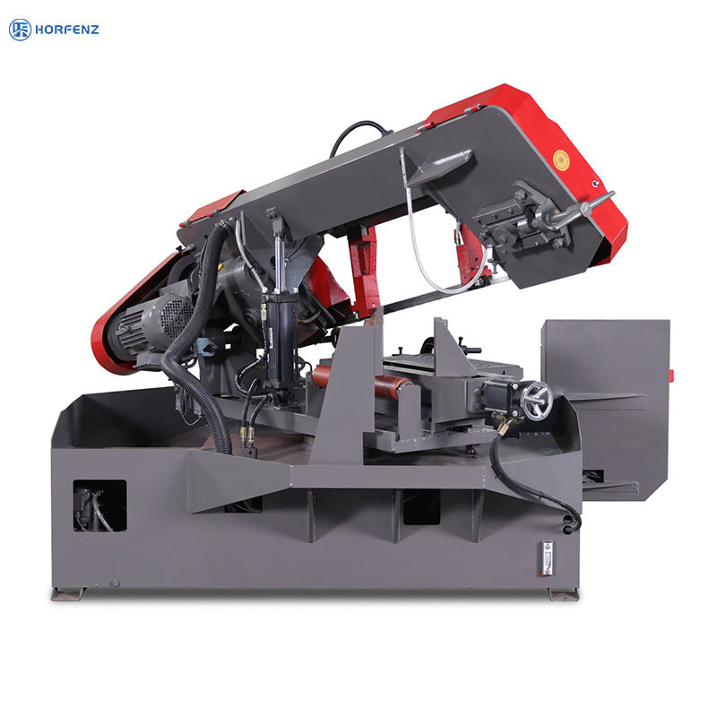HORFENZ Automatic Rotary Band Saw Machine Stainless Steel Cutting Blade ...
