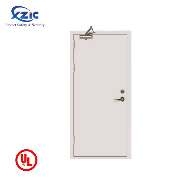 UL listed Emergency exit door for substation with panic bar and window ...