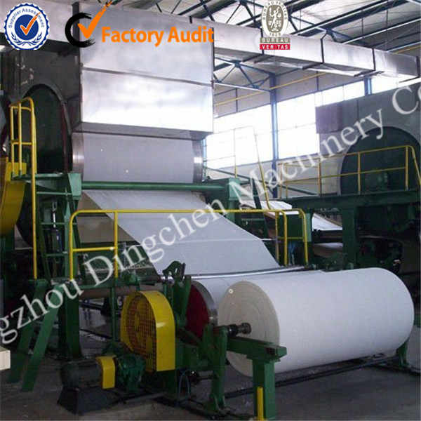 Small Waste Paper Recycling Machine 787mm Fully Automatic Toilet Paper ...