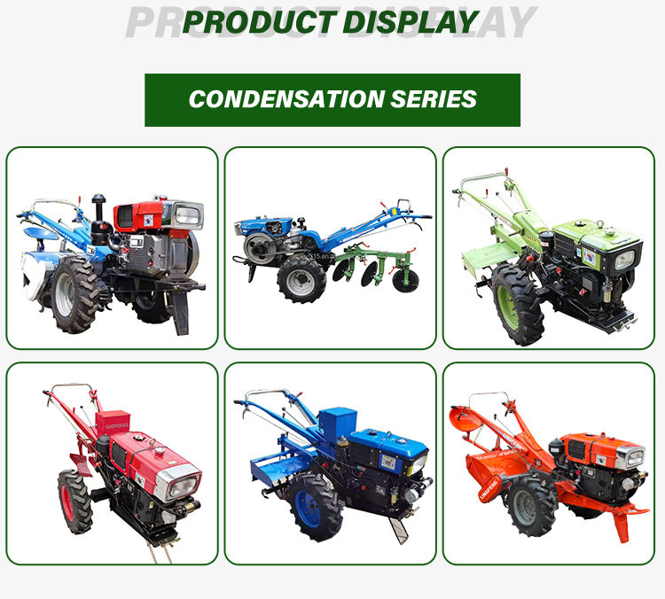 Multifunctional Agricultural Walking Tractor for Farms | 12HP 2WD Hand ...
