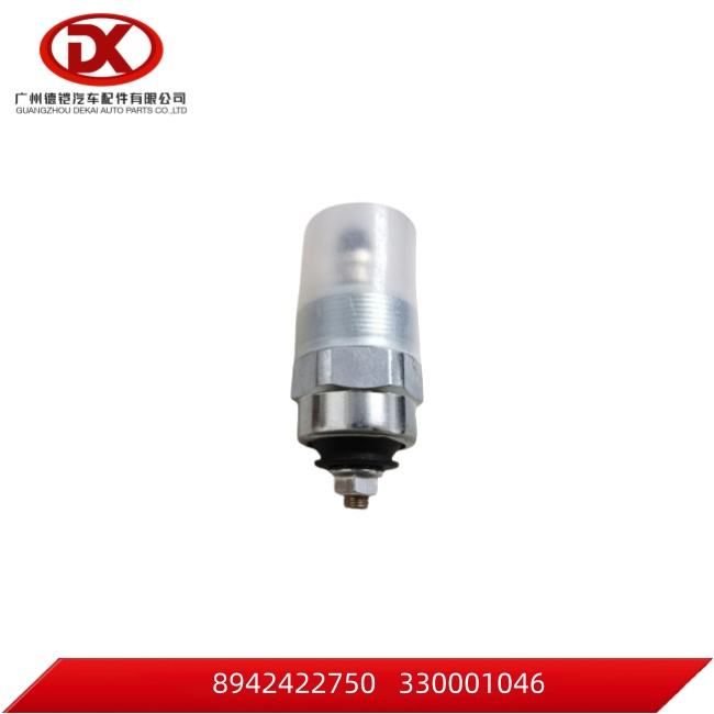3-3000104-6 ISUZU 26439029 Shut-Off Solenoid Valve 24V 330001046 ...