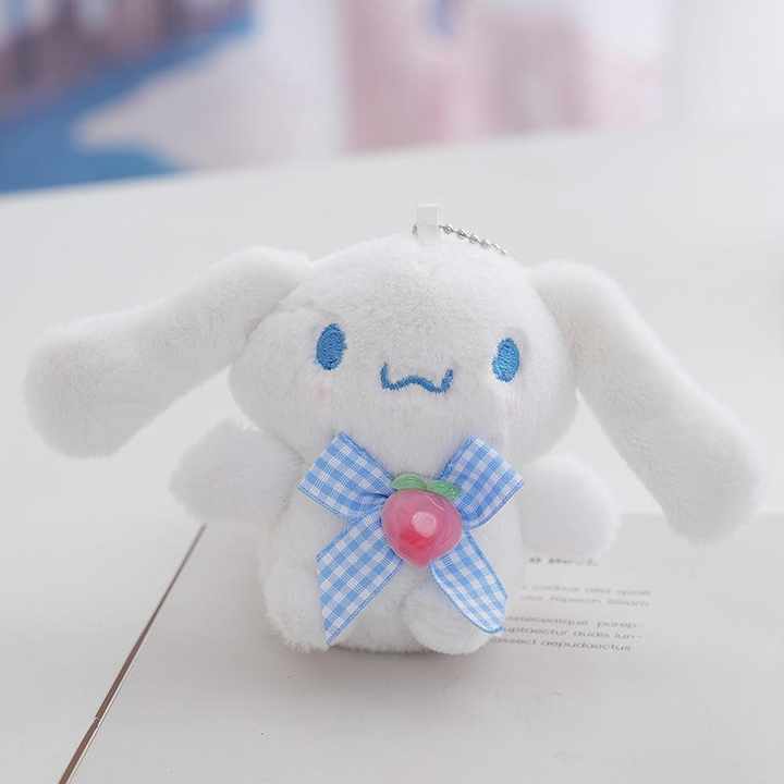 Adorable Plush Toy Cute Kitty Crane Machine Keychain Doll with PP ...