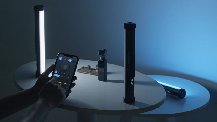 AMBITFUL A2 RGB LED Video Stick Tube Light - Portable & Bright