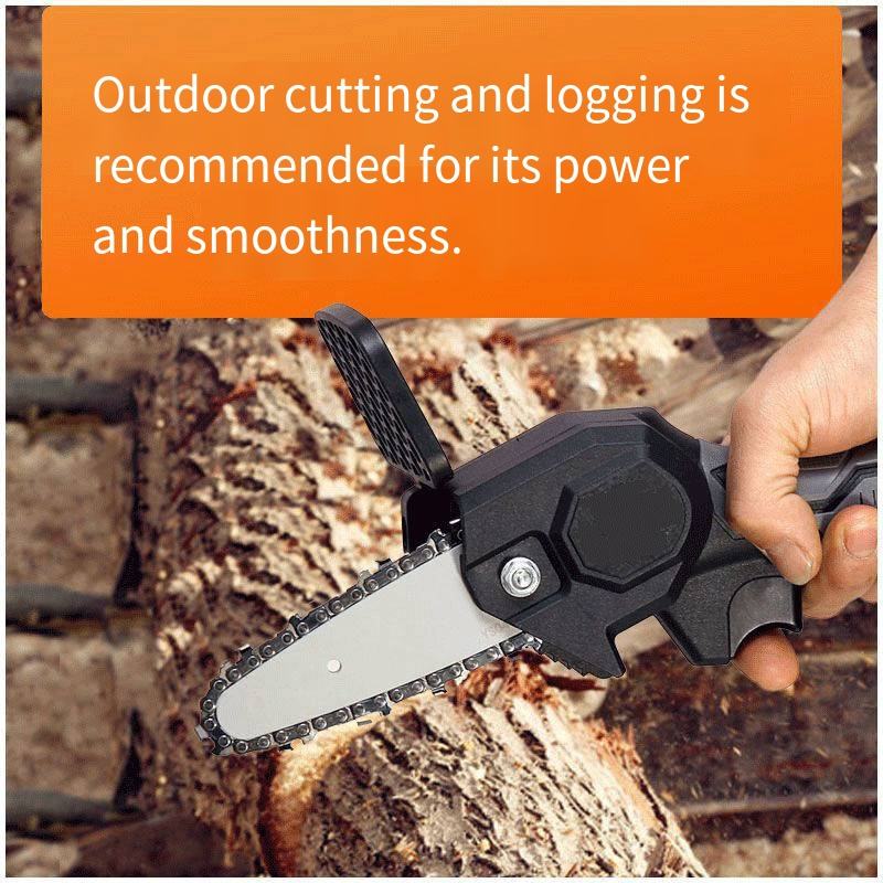 Small Lithium Mini Powered Chain Saw Battery Operated Cordless Electric ...