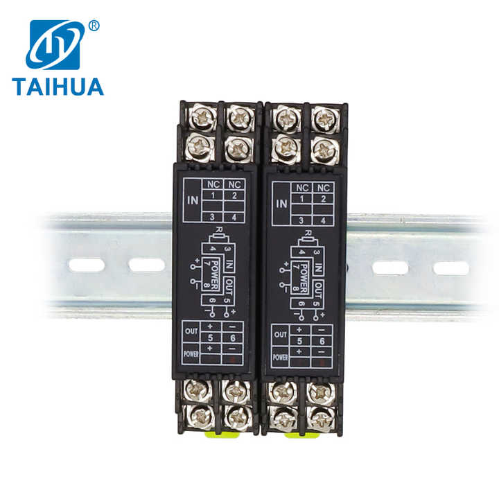 24VDC Power Supply 4-20ma Single Phase Pulse mini Voltage Transducer ...