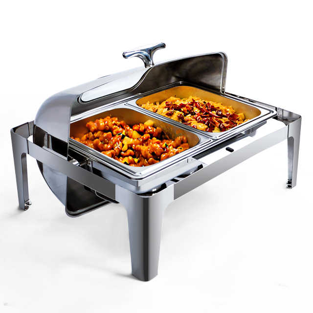 Commercial Hotel Buffet Stove 9L Capacity Stainless Steel Heating Hot ...